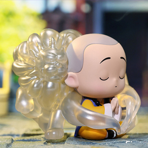 Genuine POPMART A Zen Monk - Zen Yu Shanhai Series Confirmed Blind Box ...
