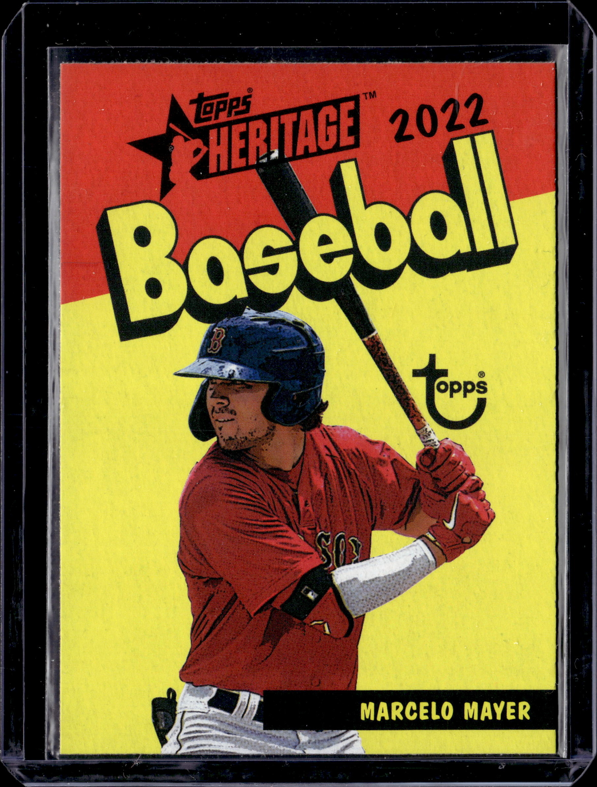 2022 Topps Heritage Minor League 1973 Topps Pack Cover Marcelo Mayer ...