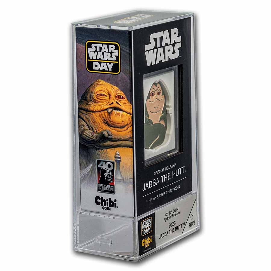 2023 Niue 2 oz Silver Chibi Collection: Star Wars: Jabba the Hutt - SKU ...