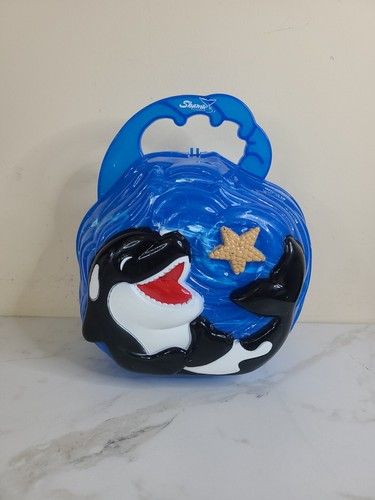 Shamu Sea World Plastic Lunch Box Purse Tote Orca Whale | eBay