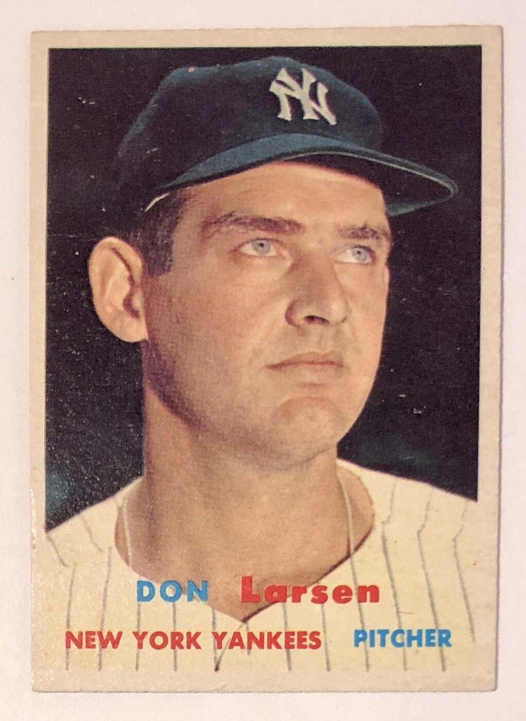 1957 Topps Don Larsen Card #175 New York Yankees VG - EX Condition | eBay