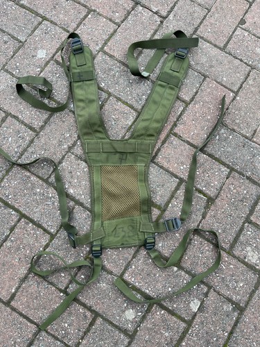 UK BRITISH ARMY SURPLUS ISSUE 90 Patt. PLCE MAIN WEBBING YOKE OLIVE ...
