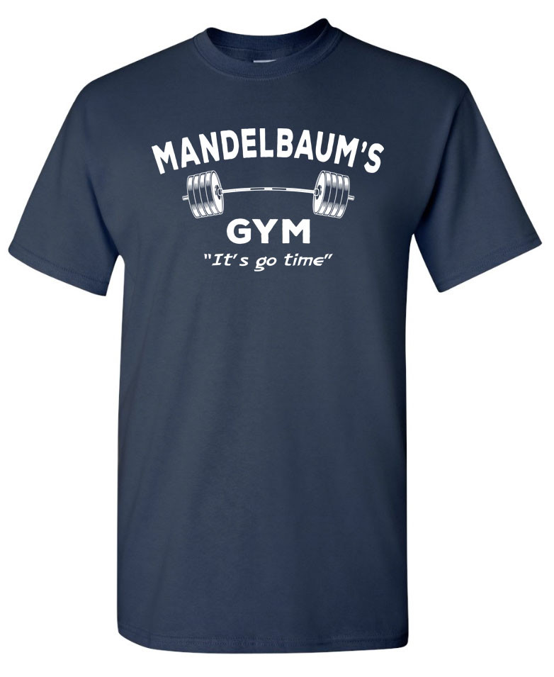 MANDELBAUM'S gym T-shirt - S to 6XL - Seinfeld Kramer Contanza Funny | eBay