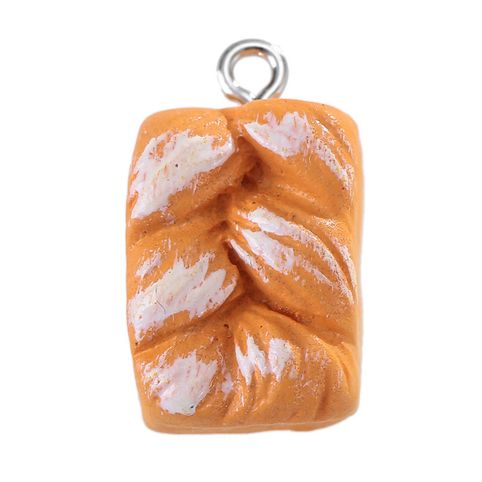 10Pcs/Lot Assorted Resin 13-30mm Bread Cake Food Charms Pendant Jewelry ...