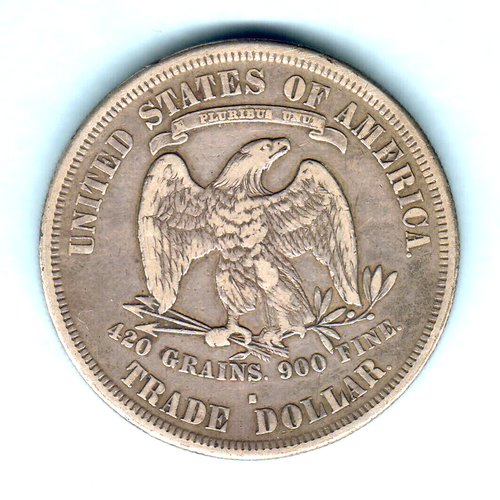 U.S.A. 1877-S silver Trade Dollar.. gFine | eBay
