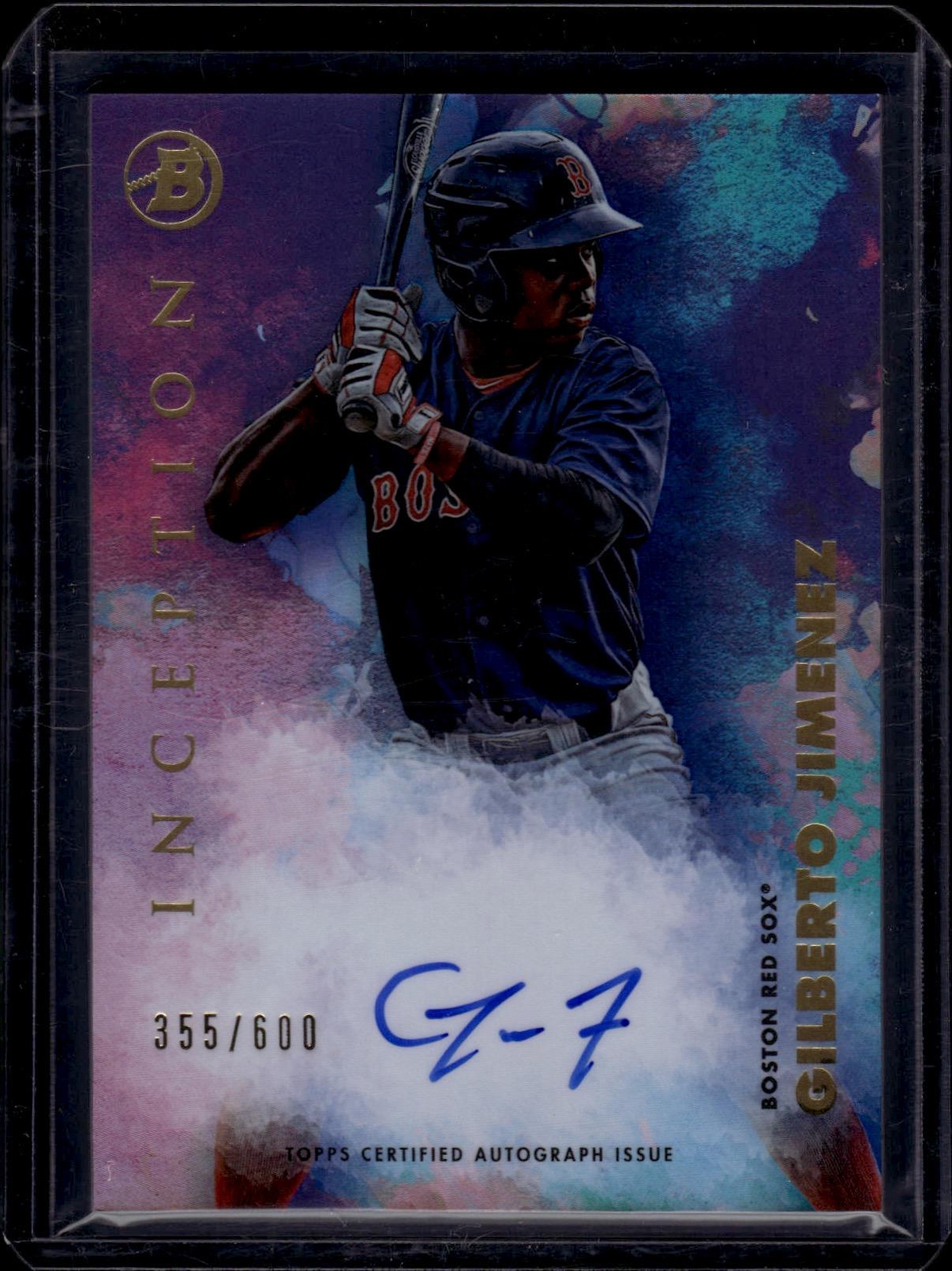 2021 Bowman Inception #PA-GJ Gilberto Jimenez Autographs #/600 | eBay
