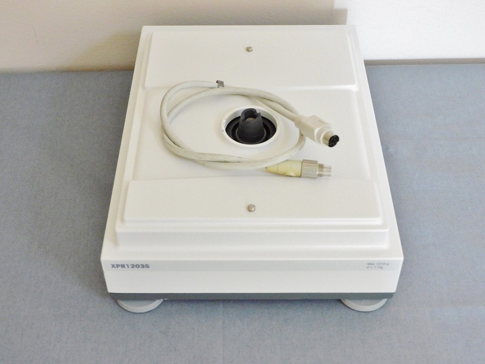 METTLER TOLEDO XPR1203S PRECISION TOP LOADING LAB BALANCE 1210g@1mg ...