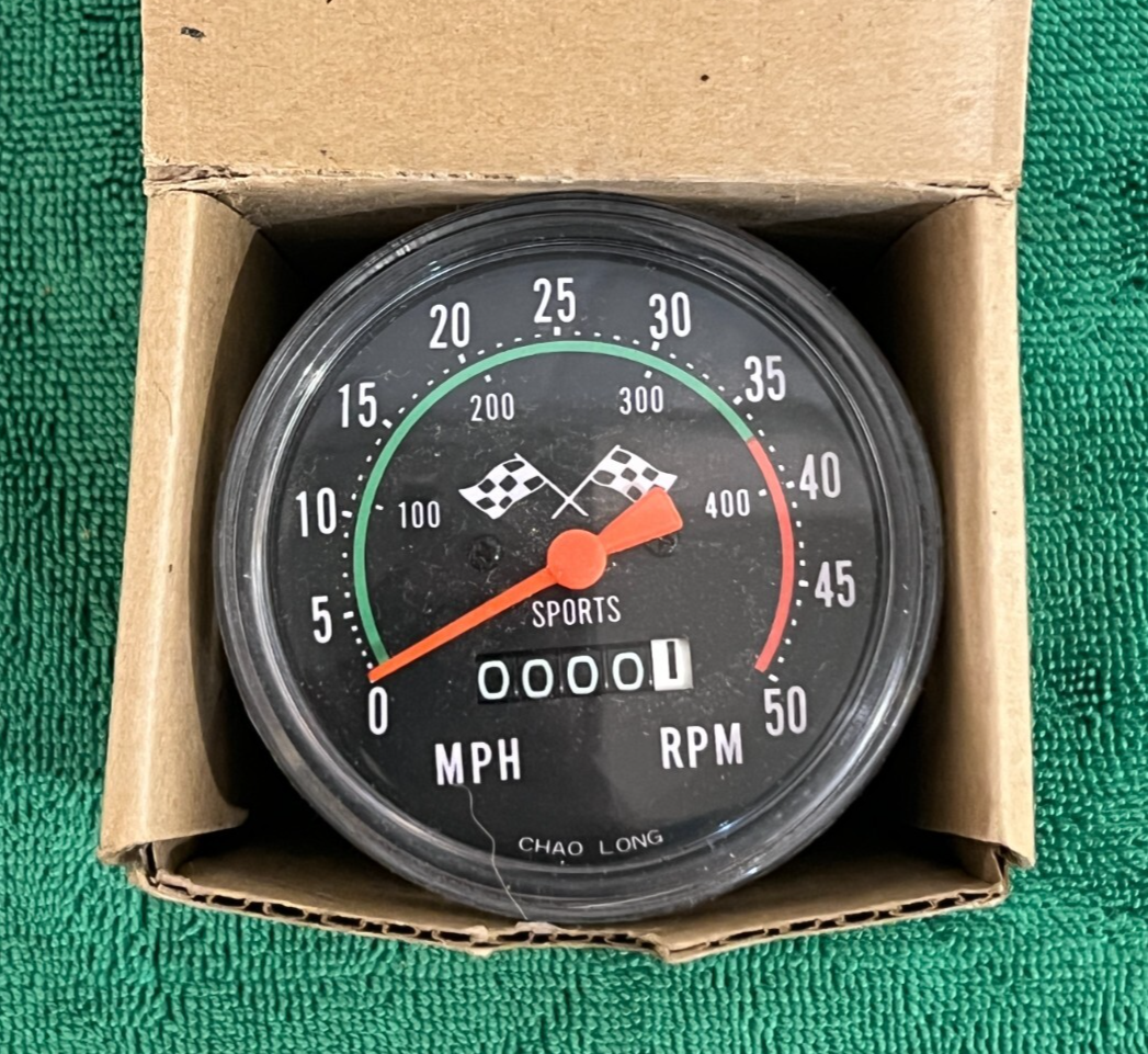 NOS Vintage Bicycle Speedometer, Chao Long | eBay