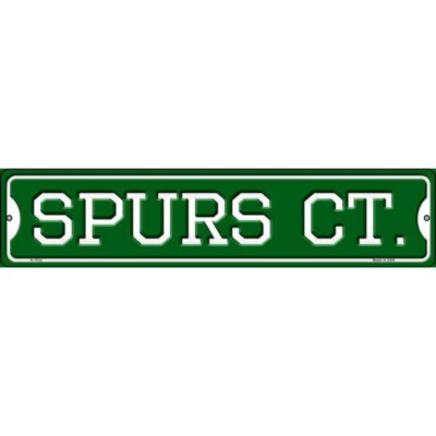 Spurs Ct Novelty Metal Street Sign Plaque for Home Door Garage Wall | eBay