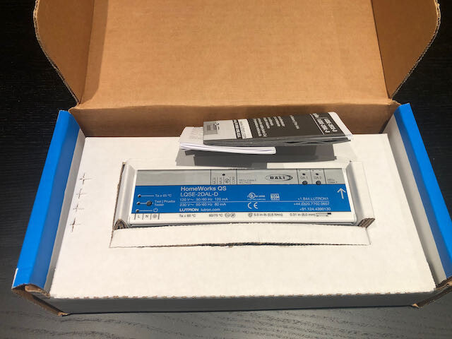 Lutron LQSE-2DAL-D HWQS Homeworks QS DALI module | eBay UK
