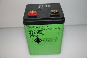 24V Lithium Battery with PCM [BMS] K2 Energy K2B24V10EB LiFePO4 245Wh ...
