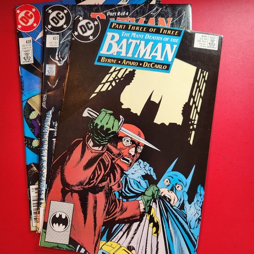 Batman #435, #437, #438 1989 DC Comic Books Fine | eBay