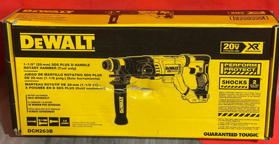 DEWALT 20V MAX Rotary Hammer SDS Plus 1-1/8-Inch Tool Only DCH263B ...