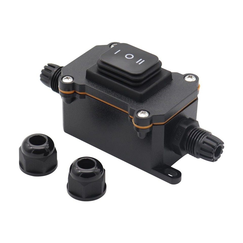 3pcs Junction Box With 3-gear Waterproof Electrical Box For Water Pump ...