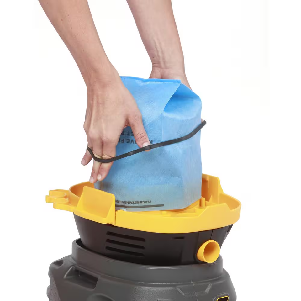small portable wet/dry vac car auto detail shop vacuum cleaner blower 2 ...