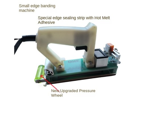 Small Portable Woodworking Hot Melt Edge Sealing Machine Board Sealing ...