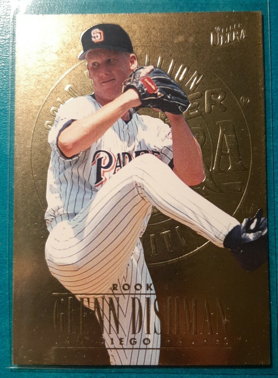 1996 FLEER ULTRA GOLD MEDALLION GLENN DISHMAN #283 SAN DIEGO PADRES | eBay