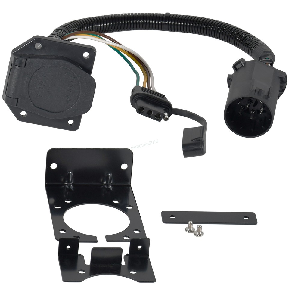 Trailer Plug RV Multi-Tow 7 Way to 4 Way Light Connector for Jeep Grand ...