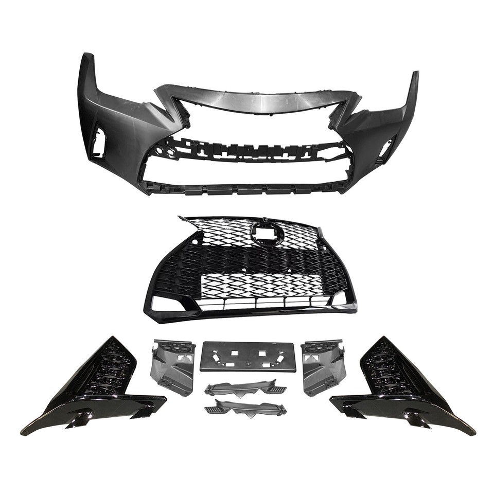 Complete Front Bumper with Grille For 2021-2022 LEXUS IS300/IS350 F ...