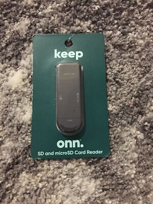 onn SD and microSD card reader | eBay