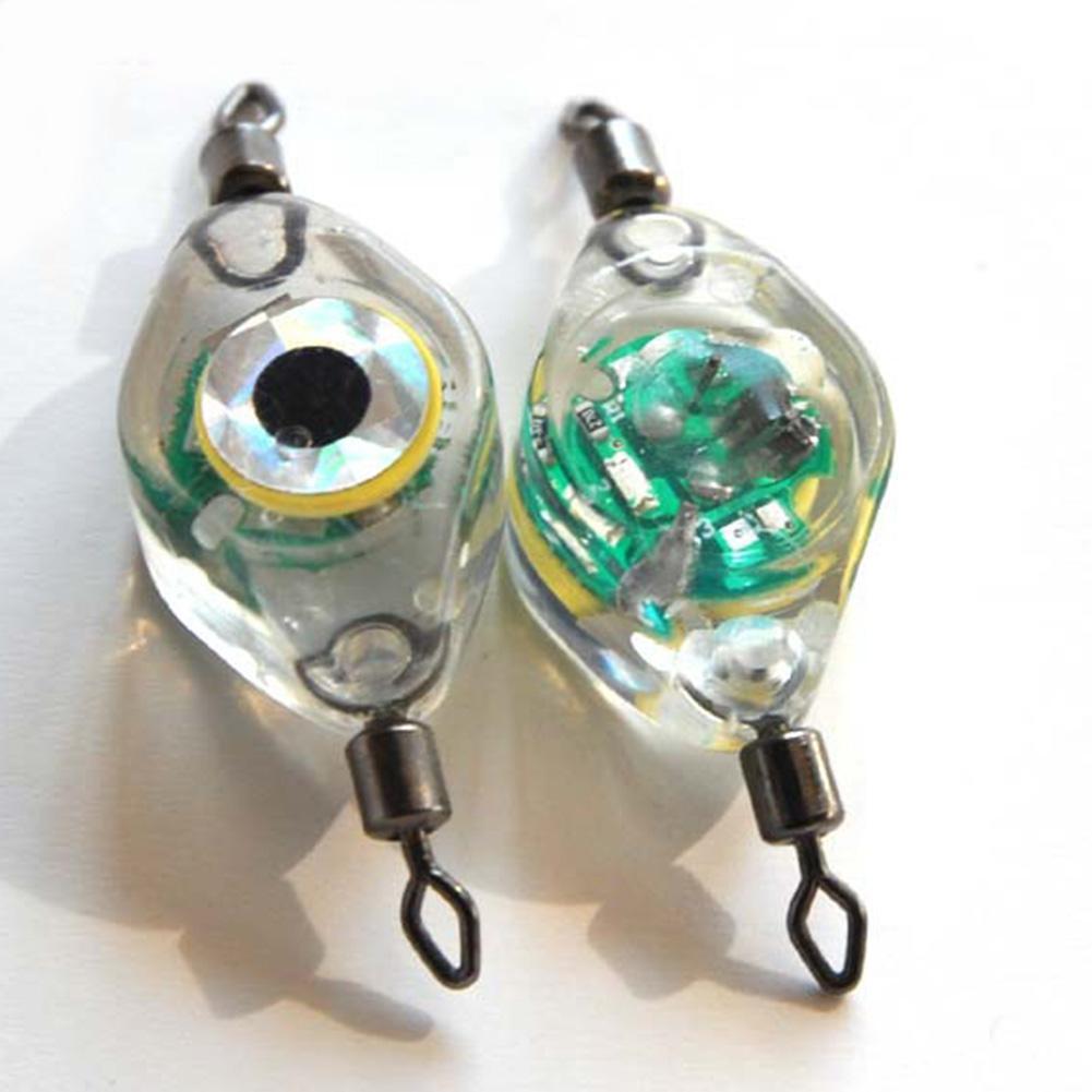LED Attracting Fish Light Eye Shape Fishing Lure Light for Underwater ...
