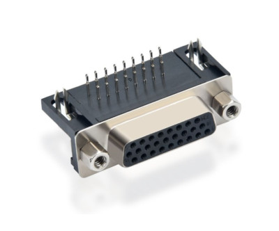 Connector Sub-D Female 26 Pin 90° Socket to Solder Printed Circuit ...