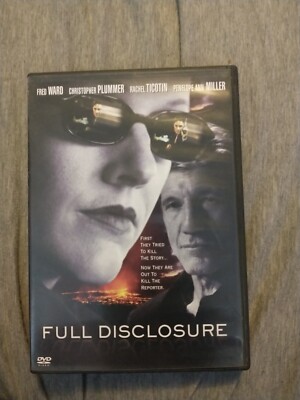 DOUG MANKOFF - Full Disclosure - DVD - Color Dolby Ntsc -very clean ...