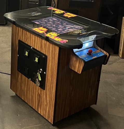 MS PAC-MAN ARCADE MACHINE COCKTAIL TABLE | eBay