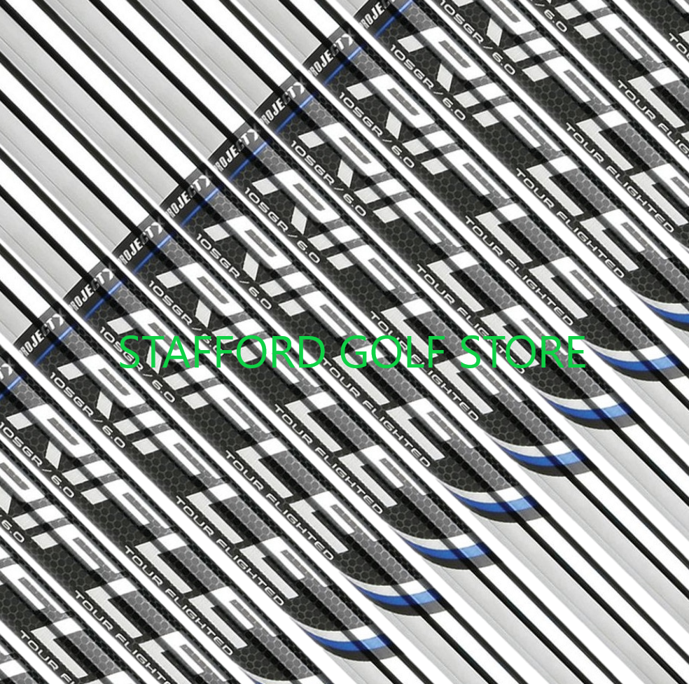 Project X Rifle Tour Flighted Steel Iron Shafts .370" Tip 105 Multiple ...