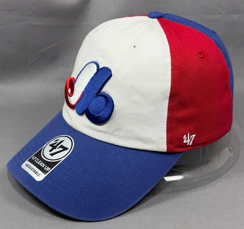Montreal Expos MLB Strap Back Hat Cap 47 Brand Cooperstown Pinwheel ...