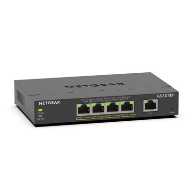 Netgear GS305EP-100PES 5PT GE Plus Switch W/POE+ | eBay Australia