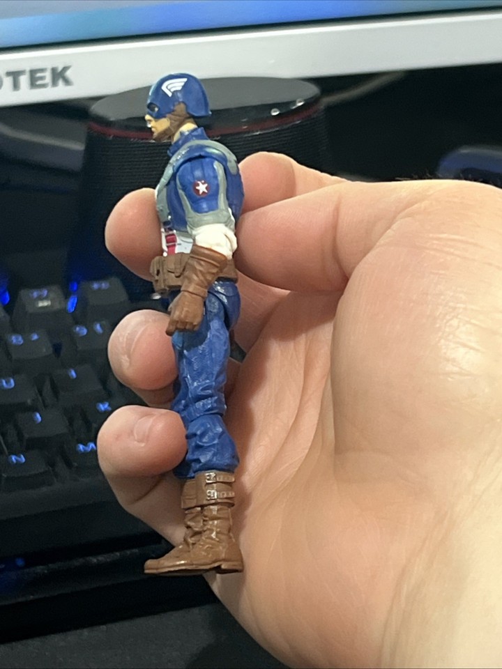 Marvel Legends First Avenger Movie WW2 Captain America 6" Action Figure ...