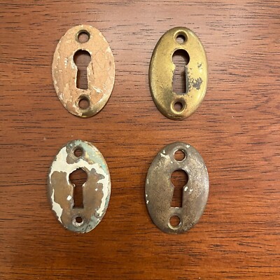 Escutcheons & Key Hole Covers - Victorian Skeleton Key