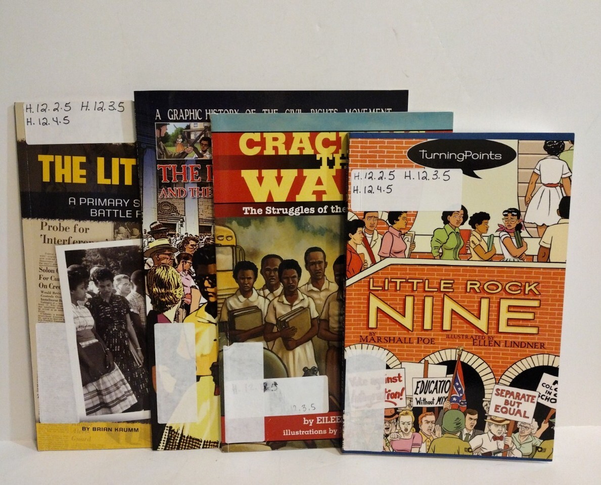 Little Rock Nine Book Lot Arkansas Black History African American ...