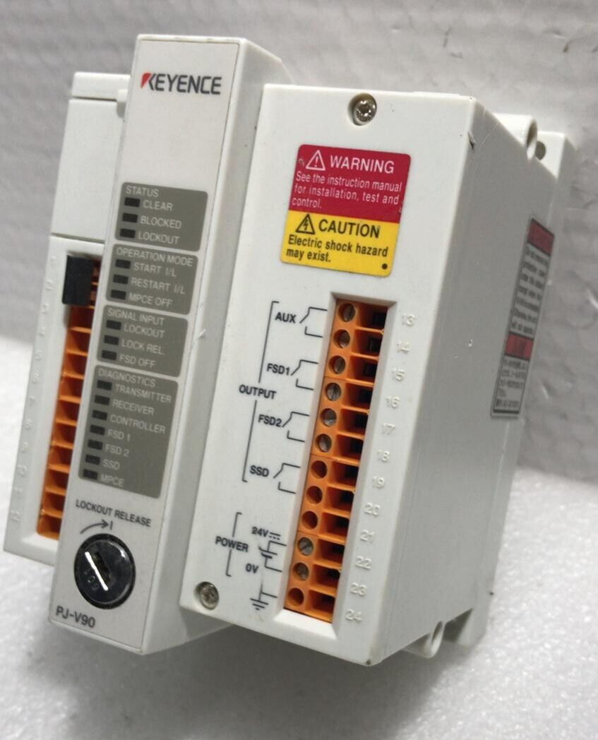 KEYENCE CORP PJ-V90 PHOTOELECTRIC SENSOR BASE CONTROLLER | eBay