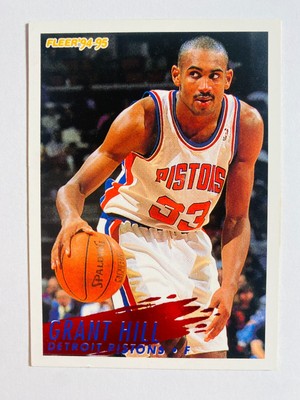 1995 FLEER #280 GRANT HILL ROOKIE NM-MT NBA BASKETBALL CARD | eBay