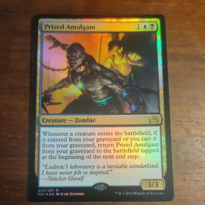 Magic The Gathering Prized Amalgam Shadows over Innistrad Used | eBay ...
