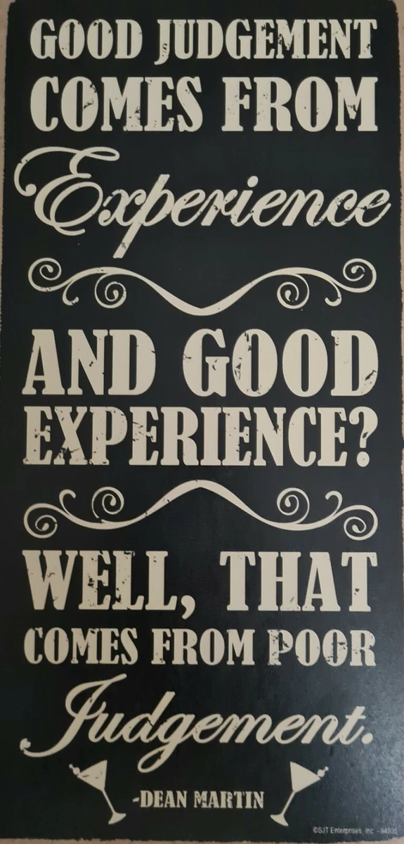 Good Judgement Quotes