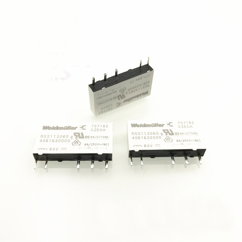 1PC Weidmuller RSS113060 Power Relay 5 Pins 8825980000 2961118 60V 6A ...