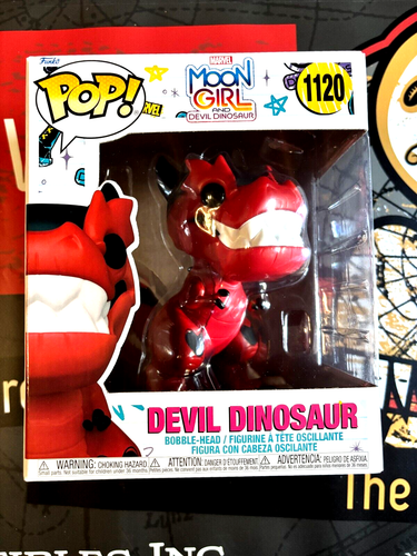 FUNKO POP #1120 MARVEL DEVIL DINO EXCLUSIVE 6" BOBBLEHEAD ACTION FIGURE NIB NM+ | eBay