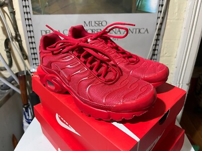 Nike Air Max Plus TN Tuned Lava Red Size 25cm 7Y US Women's 8.5 US Men ...