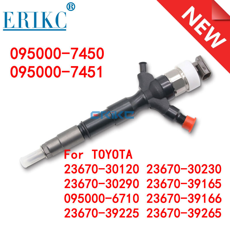 095000-7450 Common Rail Fuel Injector 23670-30290 23670-39165 for ...