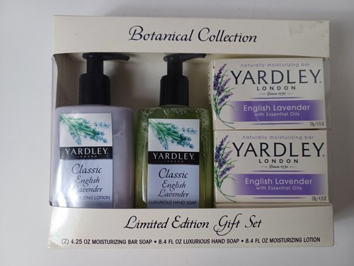 YARDLEY English Lavender Limited Edition Gift Set Moisturizing Soap ...