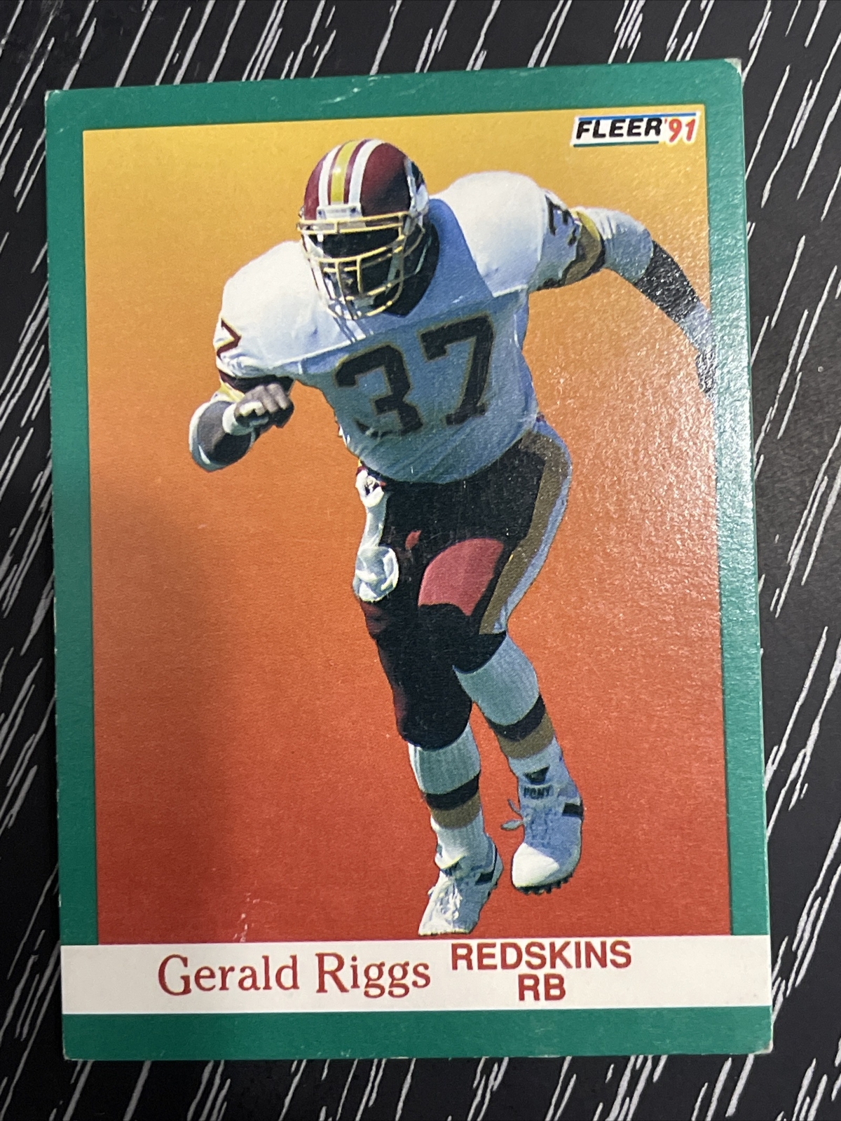GERALD RIGGS 1991 FLEER FOOTBALL CARD # 392 | eBay