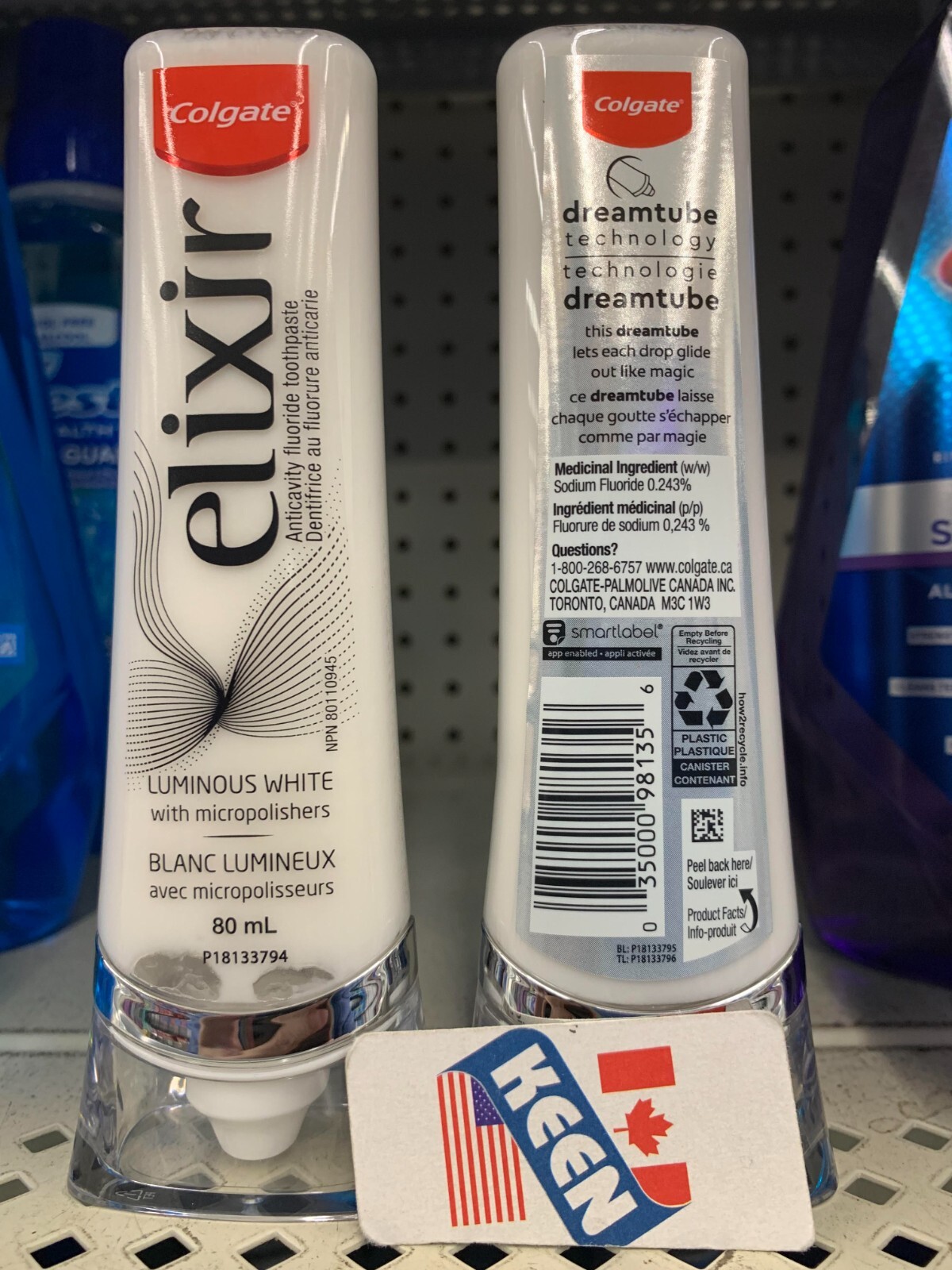 Colgate Elixir Luminous White Toothpaste, 80mL, Exp:2027/04 | eBay
