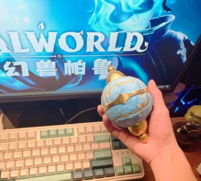 16CM Pal Sphere Palworld Pal Ball Plush Toy Figure Cute Soft Cotton ...