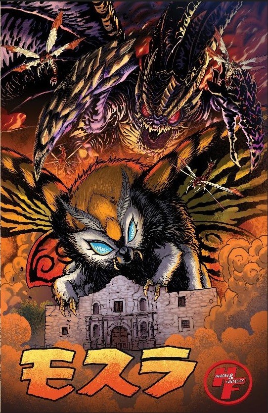 MOTHRA Queen / Monsters #1-5 MATT FRANK Exclusive Variant Cover SET H&F ...