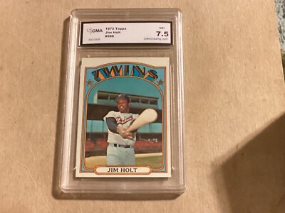 1972 Topps High Number Jim Holt #588 - Graded GMA 7.5 NM+ - 8920908 | eBay