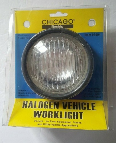 NOS Chicago Electric 93904 Halogen Vehicle Work Light Truck Tractor ...