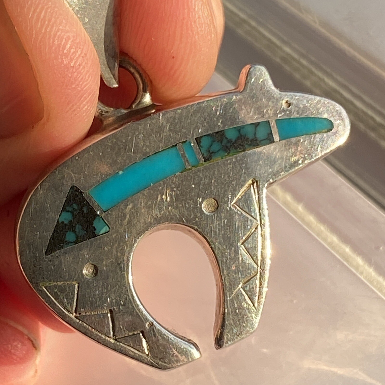 Ray Tracey Knifewing Segura Turquoise Sterling Silver… - Gem